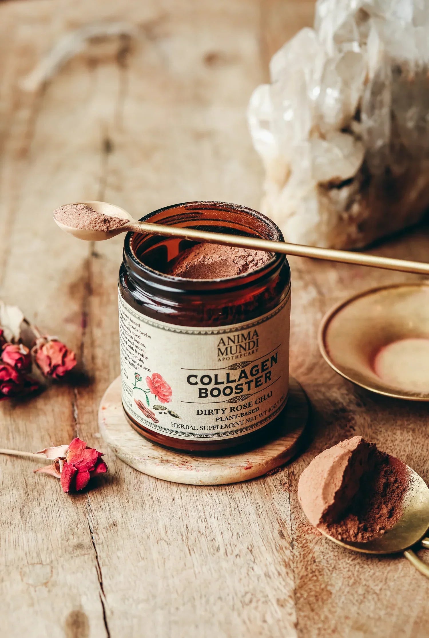 DIRTY ROSE CHAI Feature in British Vogue – Anima Mundi Herbals