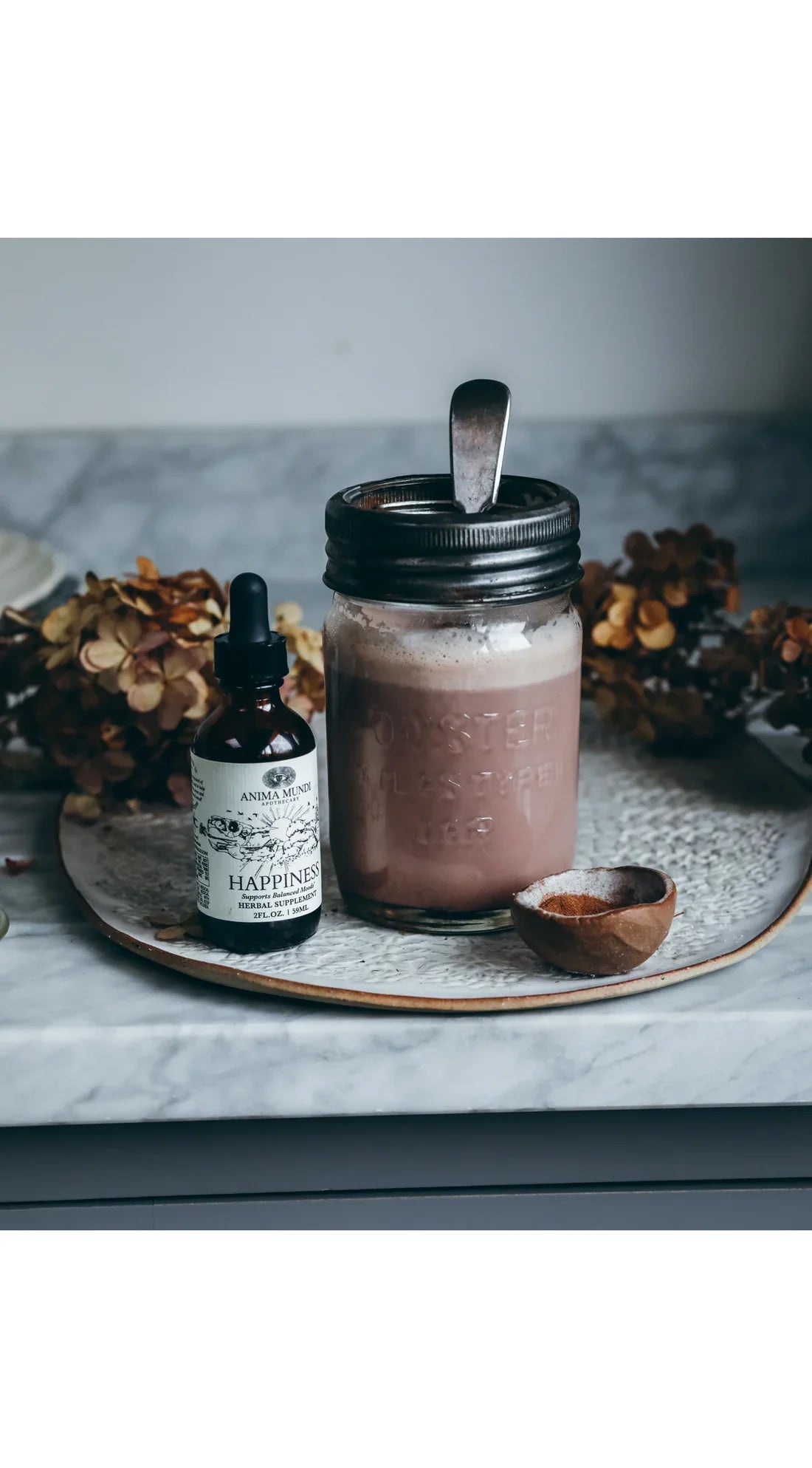 HAPPINESS TONIC FEATURE in Well + Good – Anima Mundi Herbals
